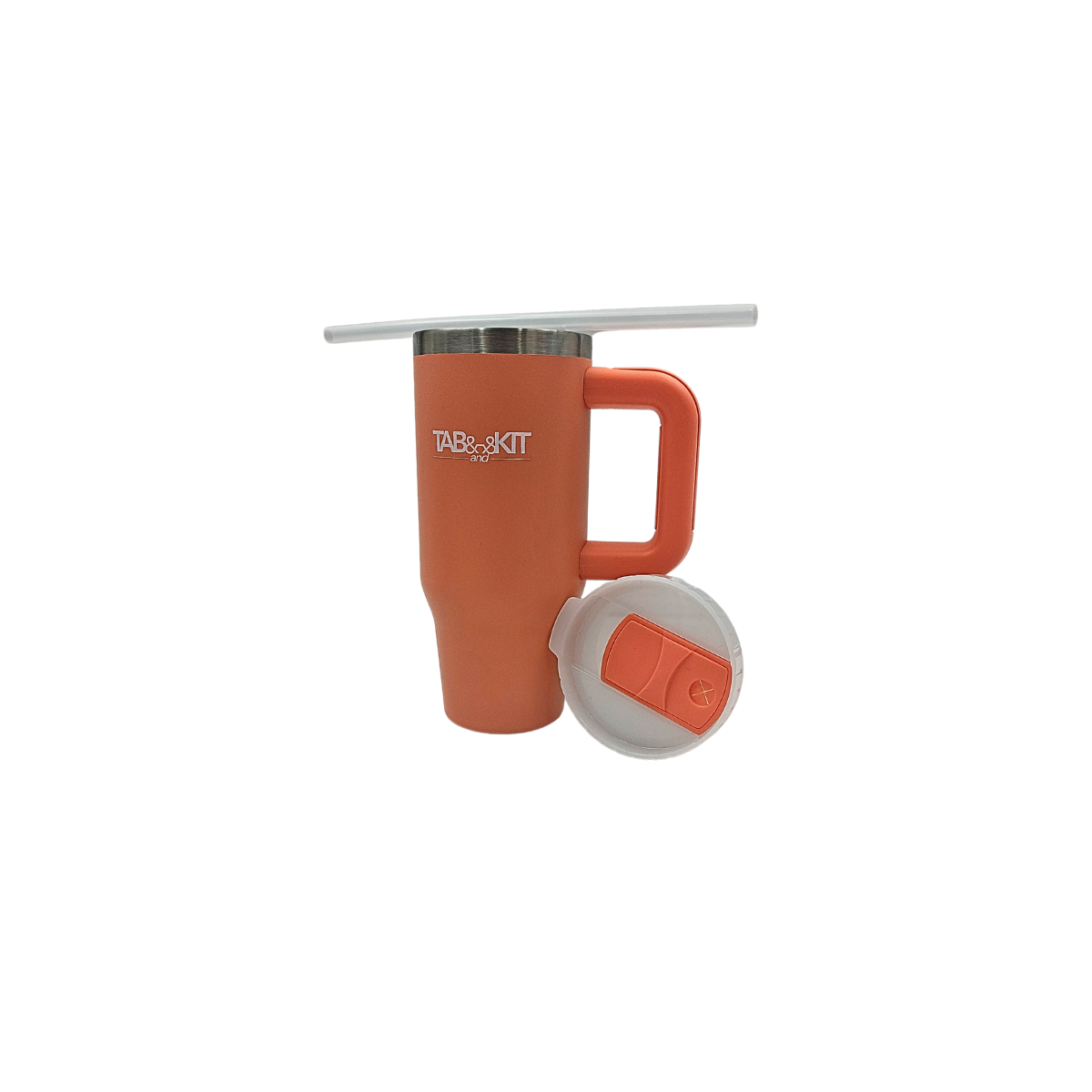 Termo tipo Stanley de 510 ml de Acero Inoxidable con Popote y Asa Vari ...