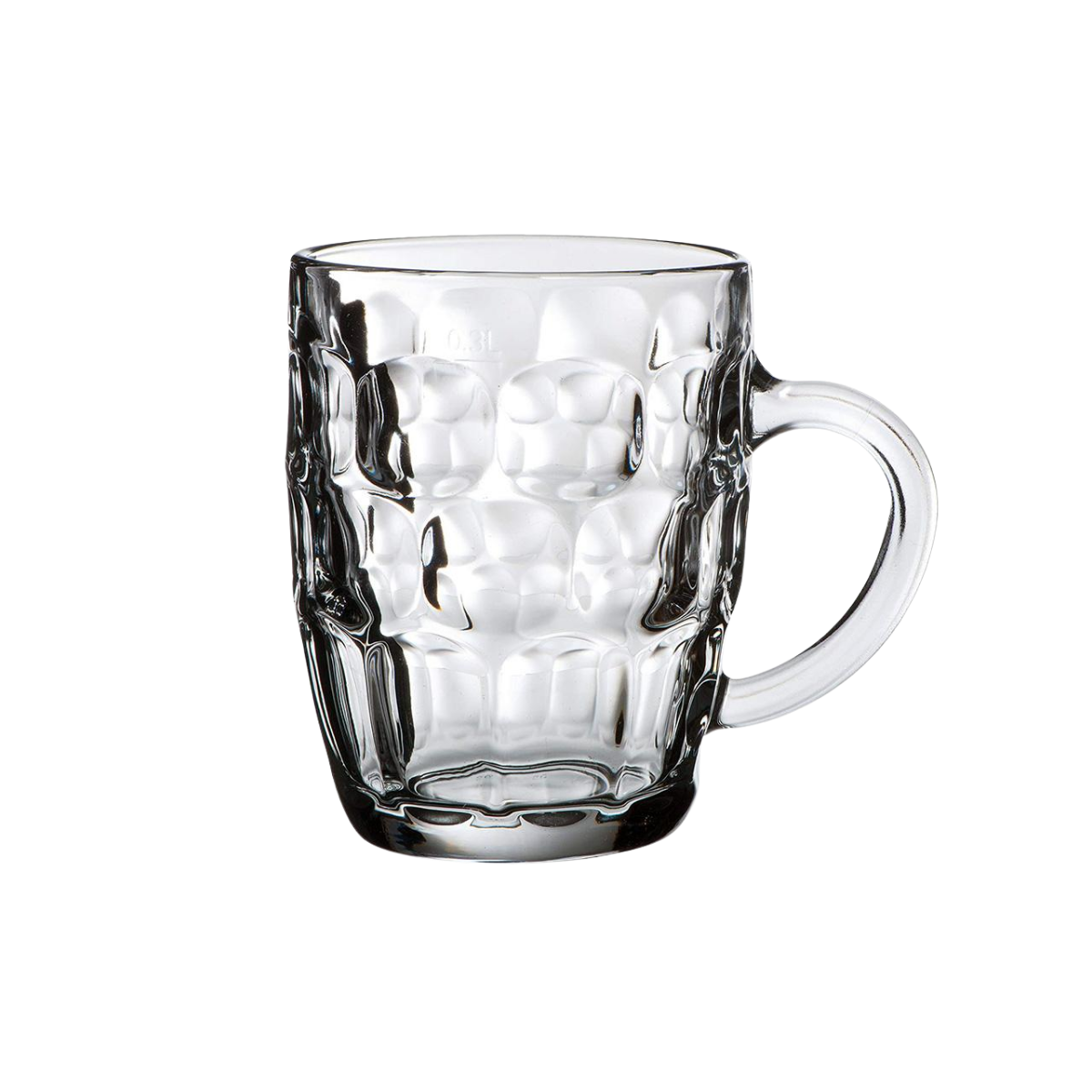 Tarro Cervecero para Cerveza Moderno de Vidrio Resistente de 570 ml Pi ...