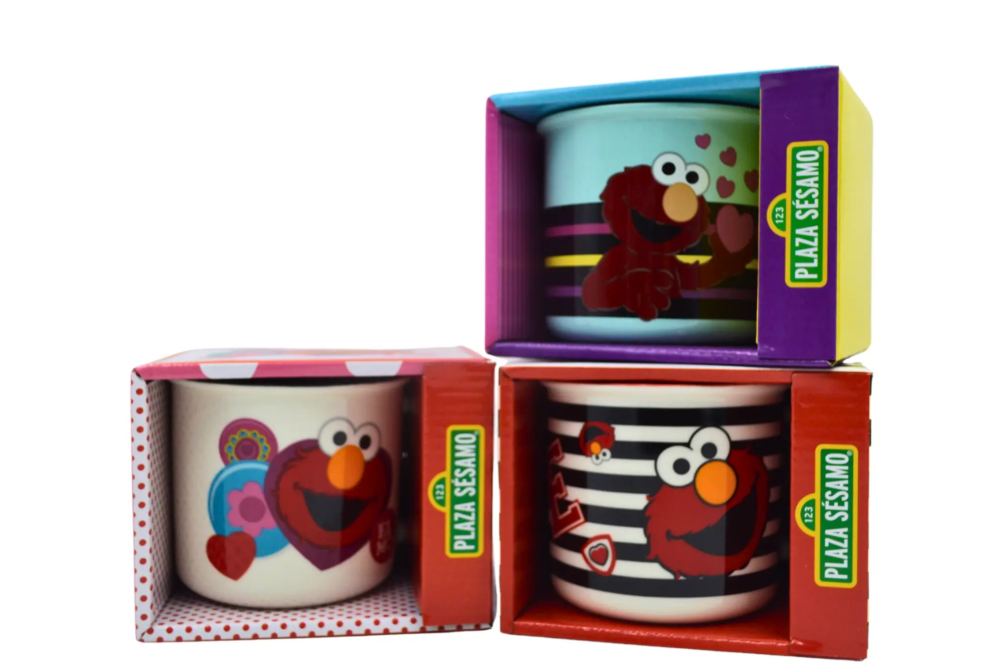 Taza Tarro Jumbo de 345 ml Elmo Plaza Sesamo de Porcelana Resistente A ...